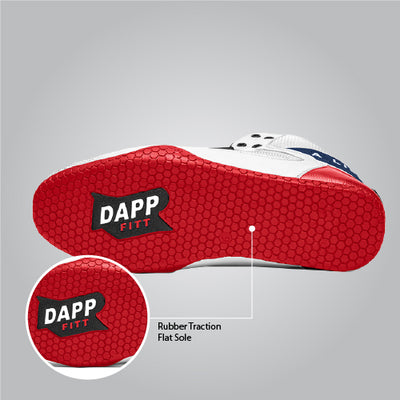 DAPP Weightlifting Shoes Athlete Series WhiteRed
