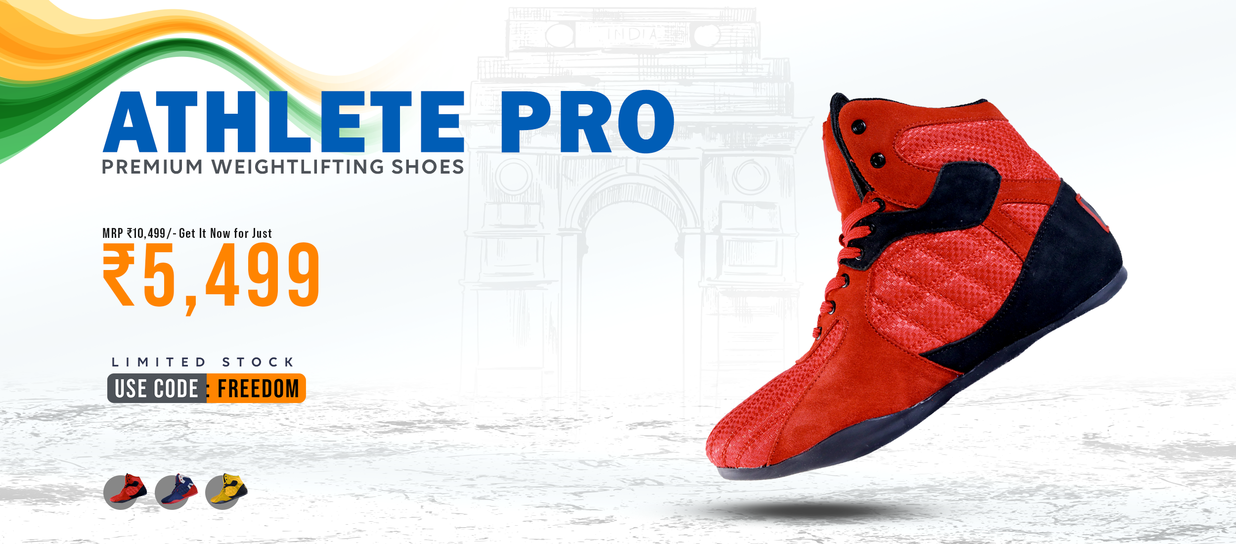 Dapp Weightlifting Shoes – The Original Lifting Shoes in India